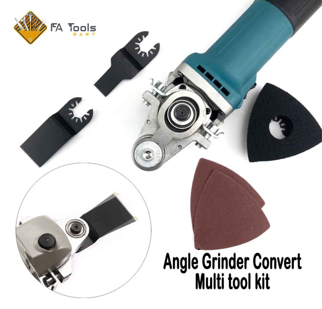 4-Inch Angle Grinder Multi Tool Attachment Kit - Fatoolsmart